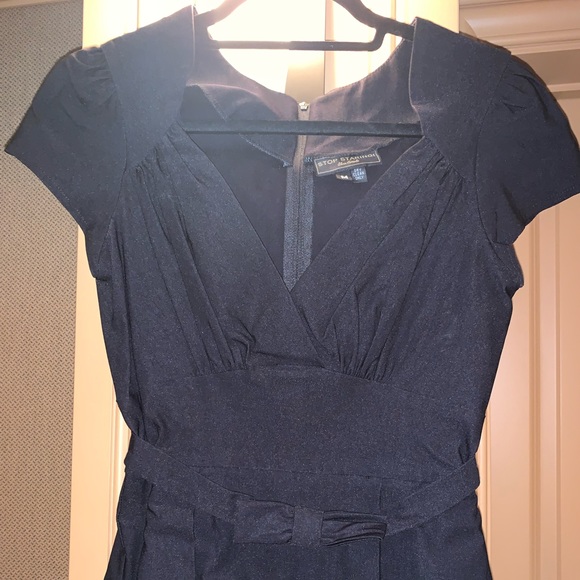 Stop Staring | Dresses | Stop Staring Black Midi Dress | Poshmark